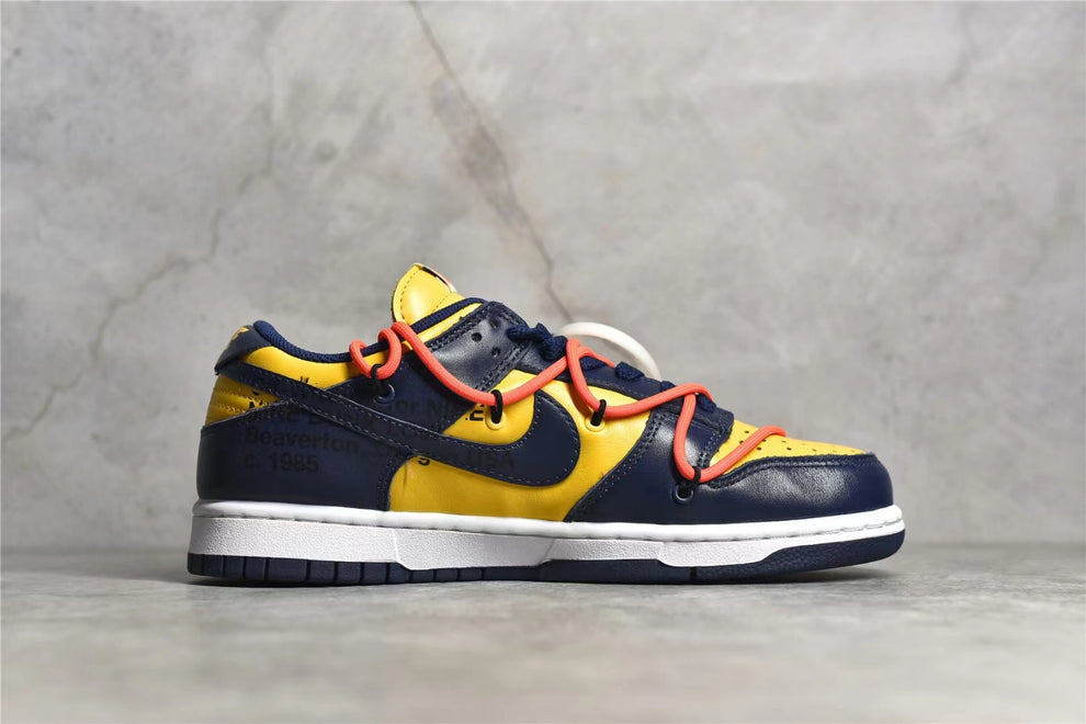 Dunk Low OW Gold Midnight Navy – PANDA SPORT